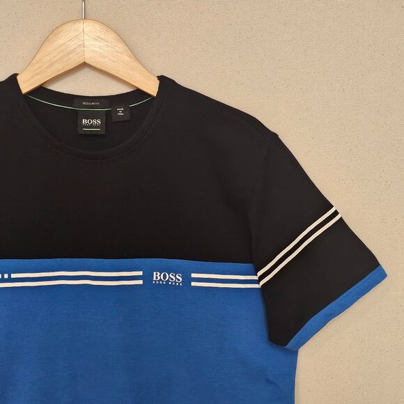 Hugo Boss | Shirts | Hugo Boss Crew Neck Short Sleeve Tee Regular Fit S ...